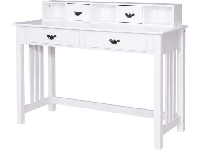 Click here for Giantex Writing Desk with 4 Drawer Computer Study... prices