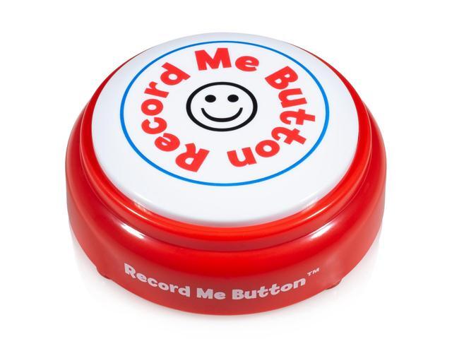 Click here for Record Me Button Racy Red - Unique Cheerful Design... prices