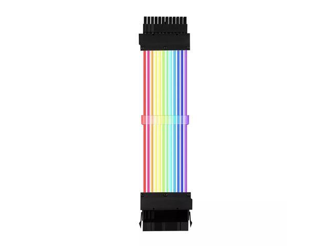Click here for NewStyp PSU Power Extension Cable RGB ATX 24Pin GP... prices