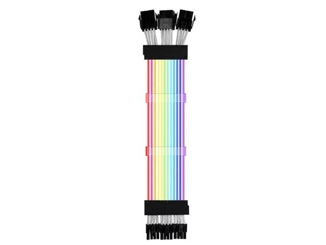 Click here for NewStyp PSU Power Extension Cable RGB ATX 24Pin GP... prices