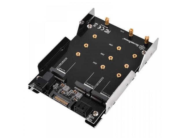 Click here for SilverStone 3.5 inch HDD 3 M.2 SSD conversion adap... prices
