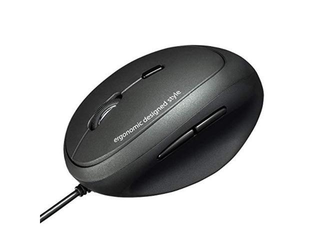 Click here for Sanwa Supply Ergonomic mouse wired Blue LED USB co... prices