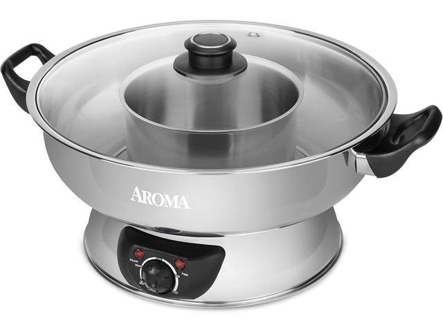 Click here for Aroma Stainless Steel Hot Pot  Silver (ASP-600)  5... prices