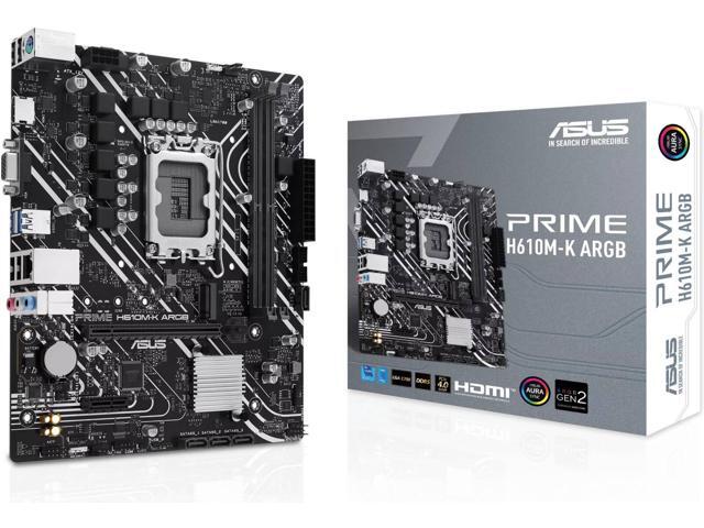 Click here for Asus Prime H610M-K DDR5 Gaming Motherboard prices