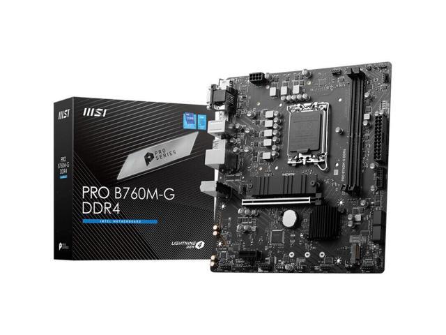 Click here for MSI MSI PRO B760M-G ProSeries Motherboard (mATX  1... prices