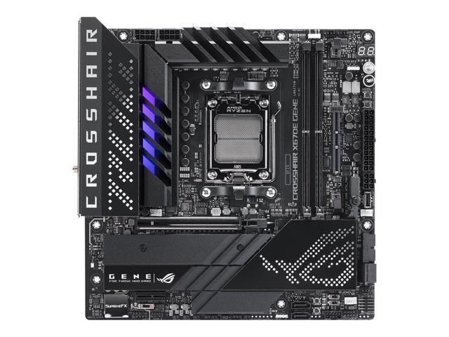 Click here for ASUS ROG CROSSHAIR X670E GENE (AM5  AMD X670 micro... prices