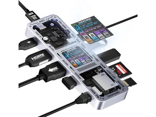 Click here for USB C Hub (10-in-1) with 4K@60Hz HDMI and DP  Giga... prices