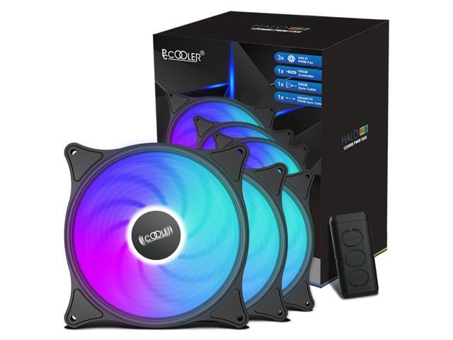 Click here for 120mm Case Fan 3 Pack ARGB Computer Case Fans Quie... prices