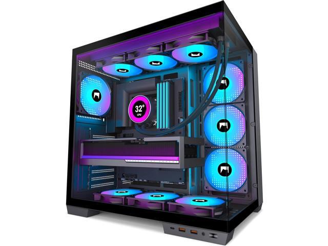 Click here for ATX PC Case - Pre-Installed with 7 PWM ARGB Fans -... prices