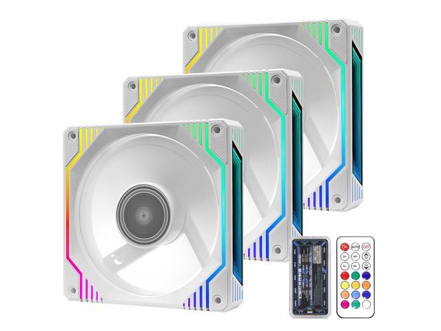 Click here for PANO-MOUNTS 120mm White 6Pin Infinity Mirror Gamin... prices