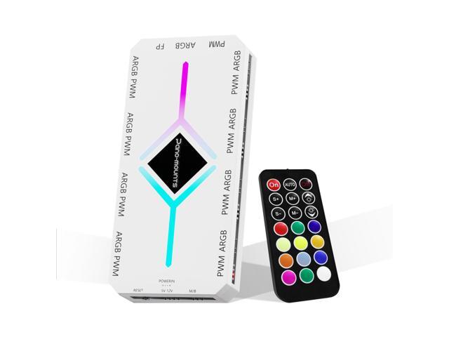 Click here for PANO-MOUNTS PWM Fan Hub For 5V Addressable ARGB Co... prices