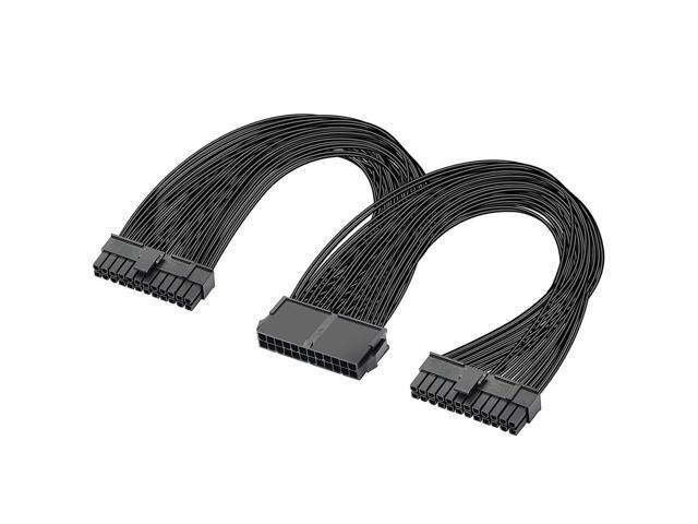 Click here for OIAGLH Dual PSU Power Supply 24-Pin ATX Motherboar... prices