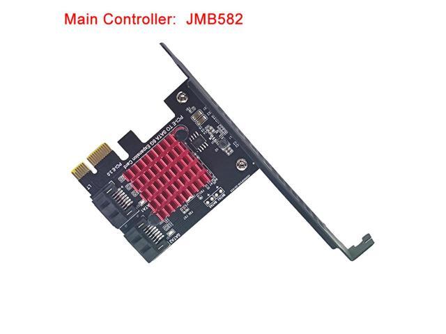 Click here for OIAGLH PCIe to 2 Ports SATA 3 III 3.0 6Gbps SSD Ad... prices