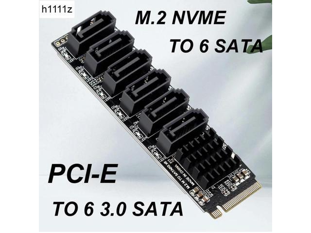 Click here for OIAGLH NVME to SATA Expansion Card M.2 to SATA Ada... prices