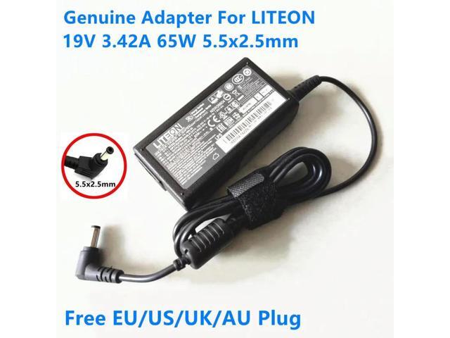 Click here for OIAGLH 19V 3.42A 65W 5.5x2.5mm LITEON PA-1650-90 P... prices