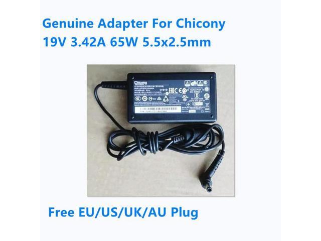 Click here for OIAGLH 19V 3.42A 65W 5.5x2.5mm Chicony A18-065N3A... prices
