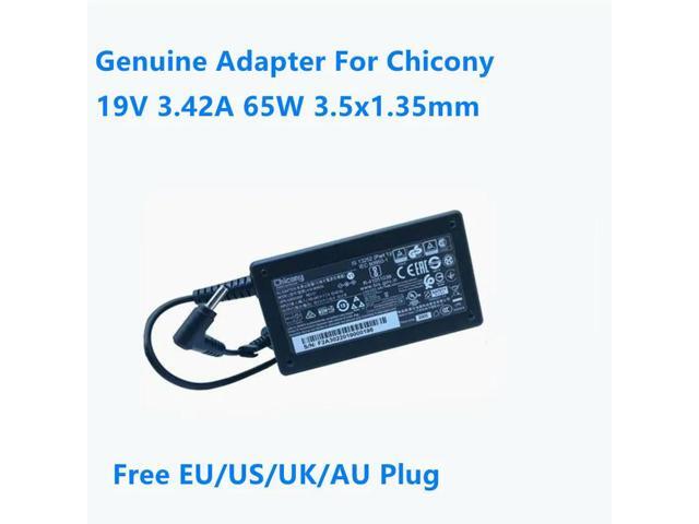 Click here for OIAGLH 19V 3.42A 65W 3.5x1.35mm Chicony A18-065N3A... prices