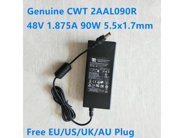 Click here for OIAGLH CWT 2AAL090R 48V 1.875A 90W 5.5x1.7mm AC Ad... prices