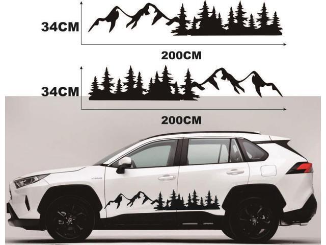 Click here for Paiying Car Decal Tree Mountain Forest Vinyl Graph... prices