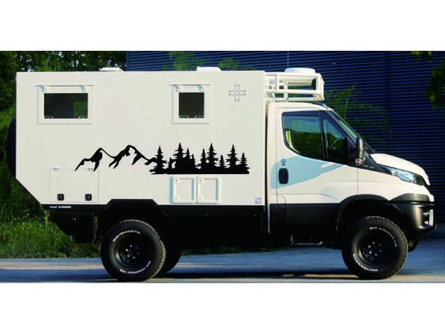 Click here for Furulu Tree Mountain Car Decal Forest Vinyl Graphi... prices