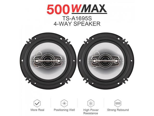 Click here for Acaigel Pair 6 Round 500W 4 Way Coaxial Speaker Mu... prices