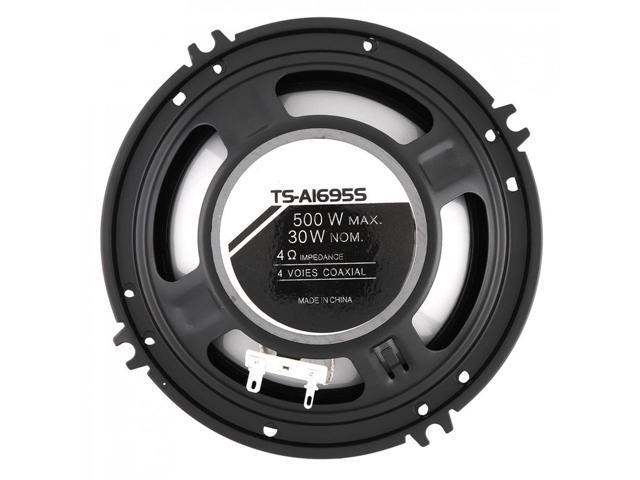 Click here for Paiying Pair 6 Round 500W 4 Way Coaxial Speaker Mu... prices