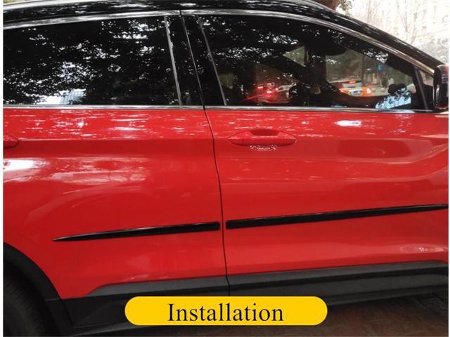 Click here for Acaigel 4x Spear Type Car Door Side Skirt Body Cov... prices