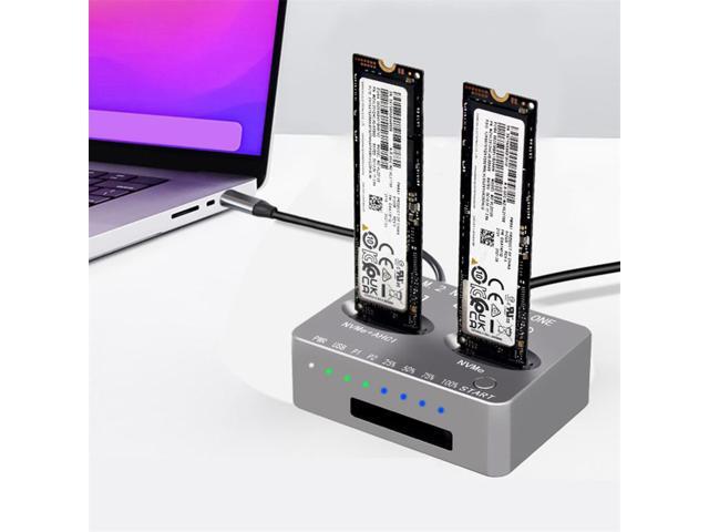 Click here for M.2 NVMe AHCI Duplicator USB3.2 20Gbps SSD Dual-Ba... prices