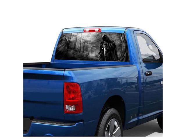 Click here for Paiying 22 X 65 Rear Window Graphic Decal Grim Rea... prices