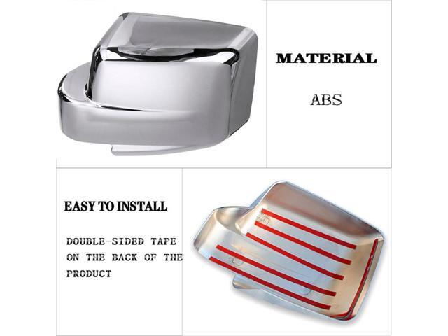 Click here for Furulu 2x Chrome Side Mirror Cover Cap For Jeep Li... prices