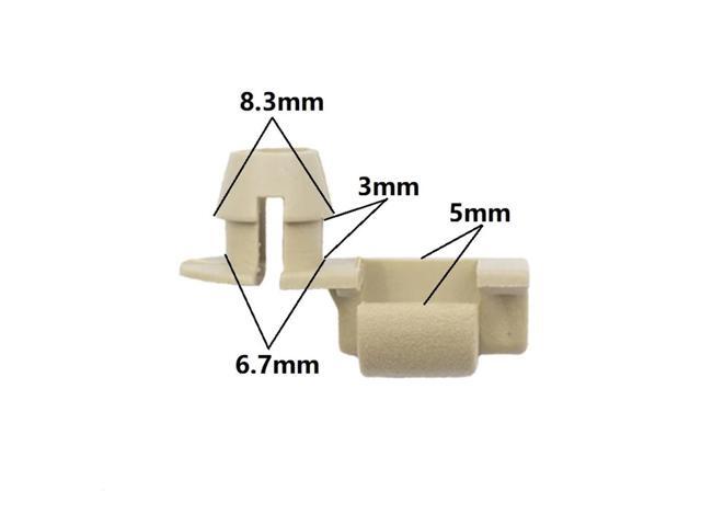 Click here for Paiying 50Pcs Door Lock Latch Rod Fastener Clips 5... prices