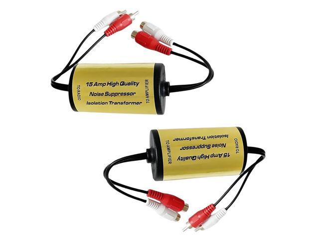 Click here for Yassdwbn 2x Car SUV AMP Stereo RCA Audio Noise Fil... prices