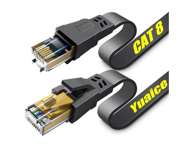 Click here for Cat 8 Ethernet Cable - 10FT High Speed Flat Intern... prices