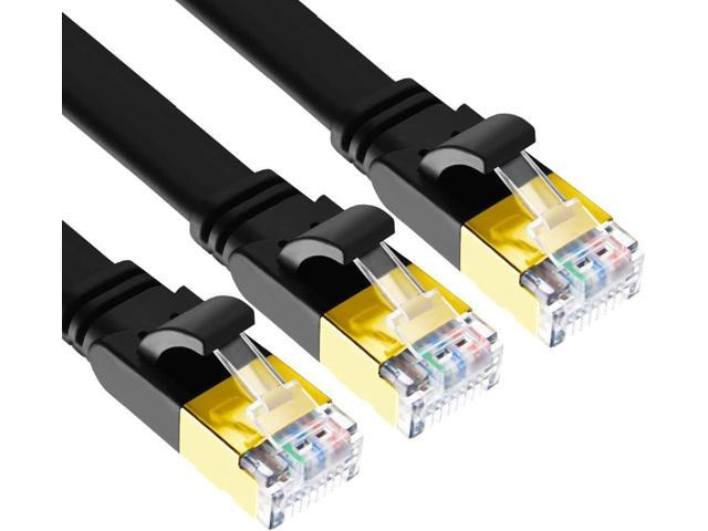 Click here for Yauhody CAT8 Ethernet Cable 6ft 3 Pack  Flat CAT 8... prices