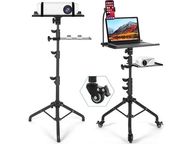 Click here for Laptop Tripod on Wheels with 2 Shelves  Portable P... prices