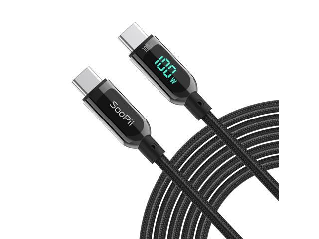 Click here for SooPii 100W 6.6ft USB C to USB C Cable Fast Charge... prices