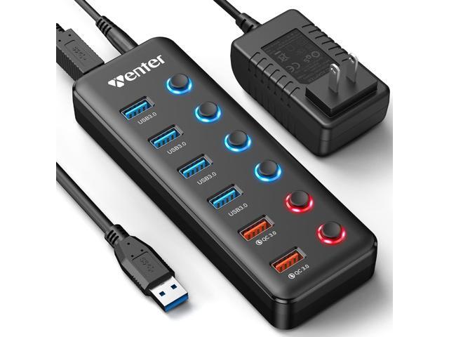 Click here for Powered USB Hub  Wenter 6-Port USB 3.0 Hub Splitte... prices