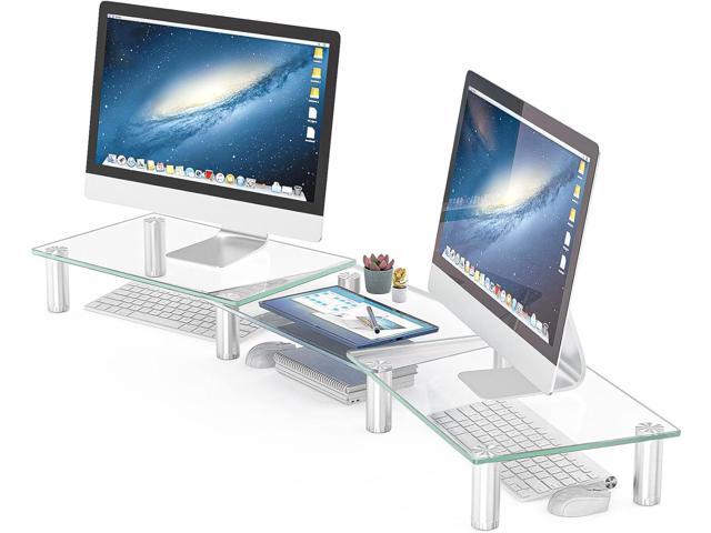 Click here for Hemudu Dual Monitor Stand -Adjustable Length and A... prices