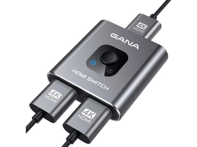 Click here for HDMI Switch 4k@60hz Splitter  GANA Aluminum Bidire... prices