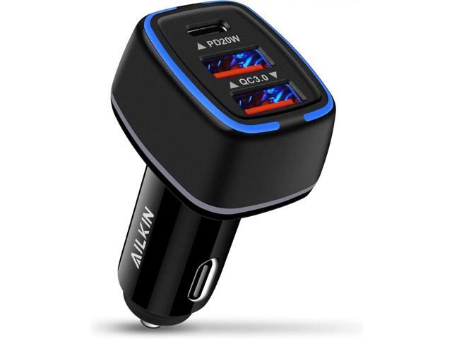 Click here for 2Pack/56W PD USB C Car Charger  AILKIN Type-C Supe... prices