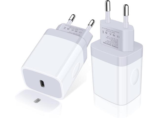 Click here for European Charger 2Pack EU Fast 20W USB C Charger B... prices