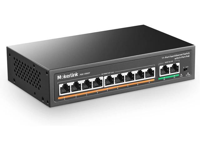 Click here for MokerLink 11 Port PoE Switch with 9 Port PoE+  2 F... prices