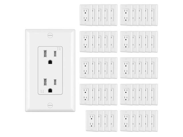 Click here for CML Decorator Wall Recetpacle Outlet  50 Pack Tamp... prices