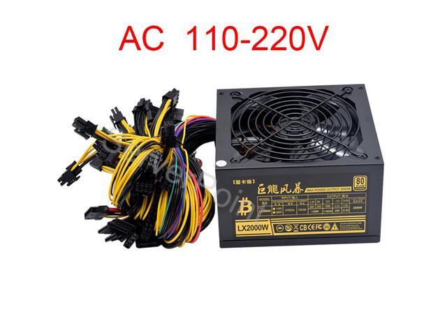 Click here for AC110-220v ATX Pc 2000W Power Supply 8 Graphics Ca... prices