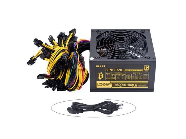Click here for Asic Bitcoin New Gold Power Supply 2000W Plus ETH... prices