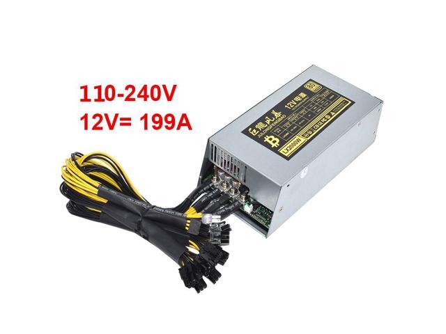 Click here for 2000W ETH Mining Rig Power Supply 2U Single Channe... prices