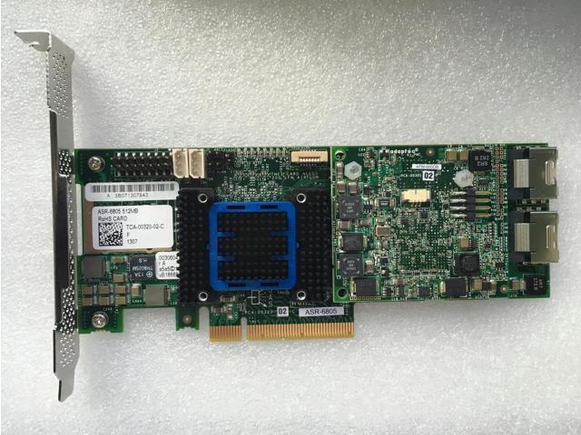 Click here for ASR-6805 SAS PCIe 8 port 512mb RAID 0  1  5  6  10... prices