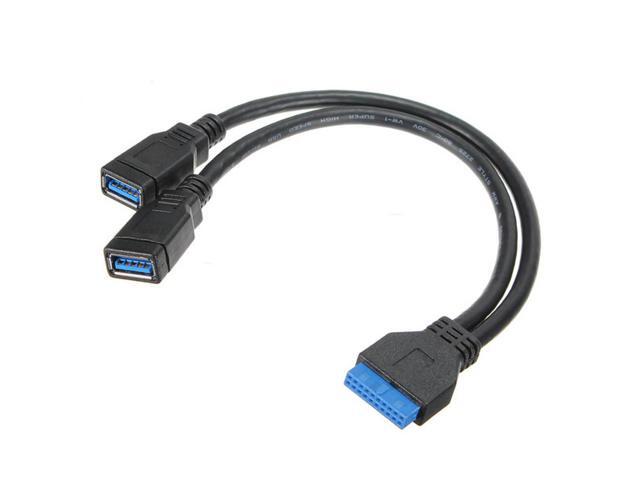 Click here for 2 Port USB 3.0 A Female to 20 Pin Header Motherboa... prices