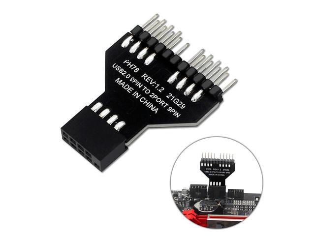 Click here for 2Pcs/lot Motherboard USB2.0 9Pin Interface Header... prices