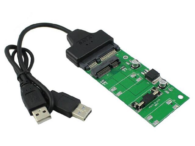 Click here for 1.8SSD mSATA to SATA adapter card 7+15pin + SATA t... prices